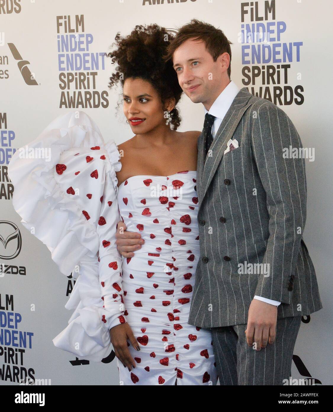 Santa Monica, United States. 08th Feb, 2020. (L-R) Zazie Beetz and ...