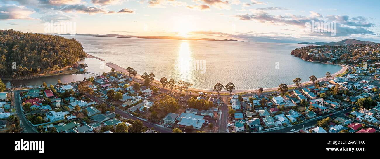Kingston beach aerial hi-res stock photography and images - Alamy