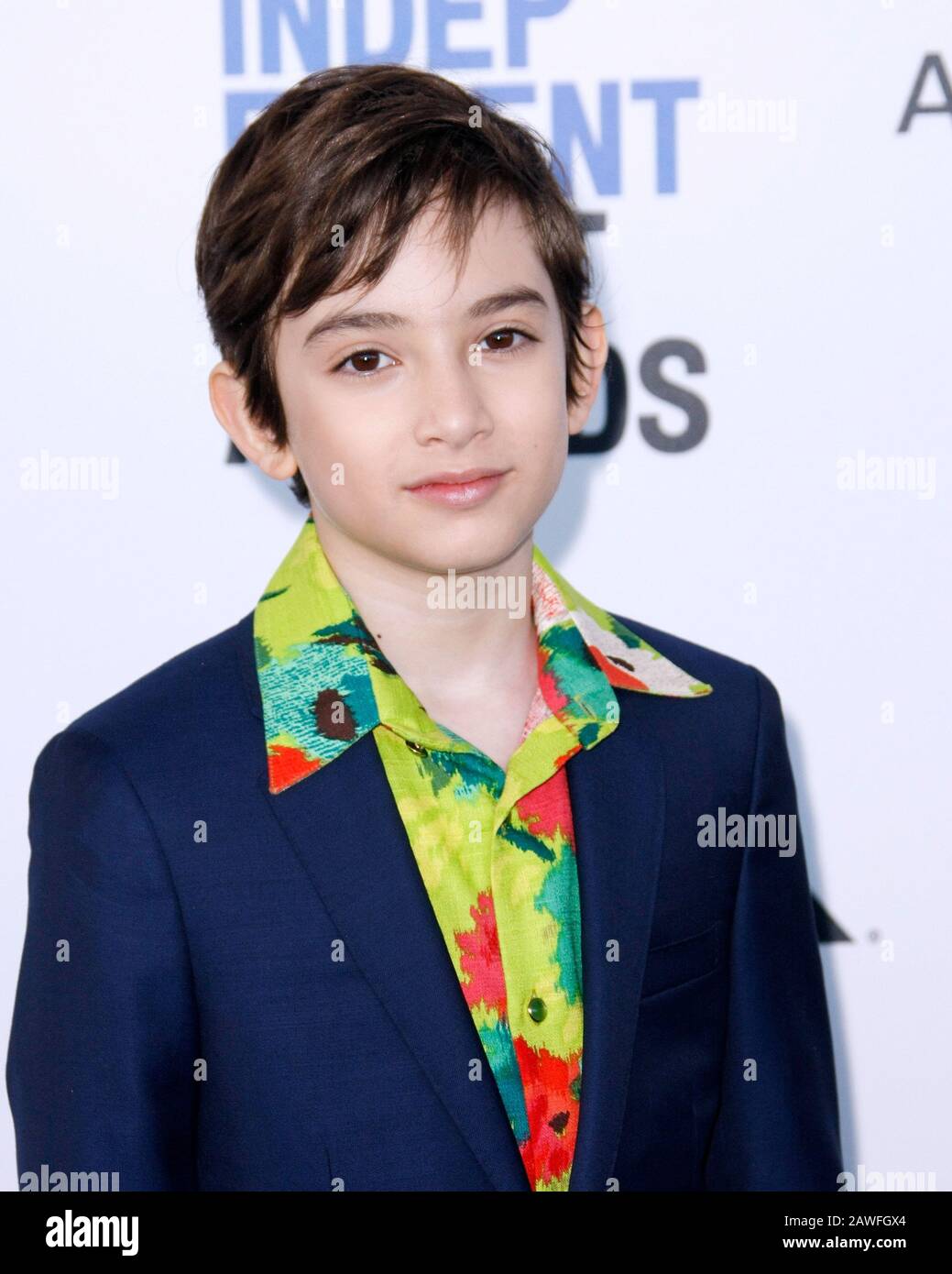 SANTA MONICA, CALIFORNIA - FEBRUARY 08: Azhy Robertson attends the 2020 ...