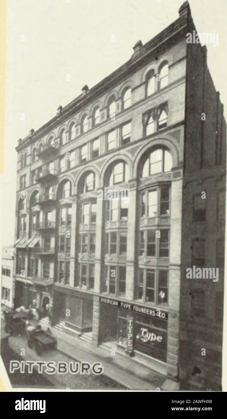 American type founders company hi-res stock photography and images - Alamy