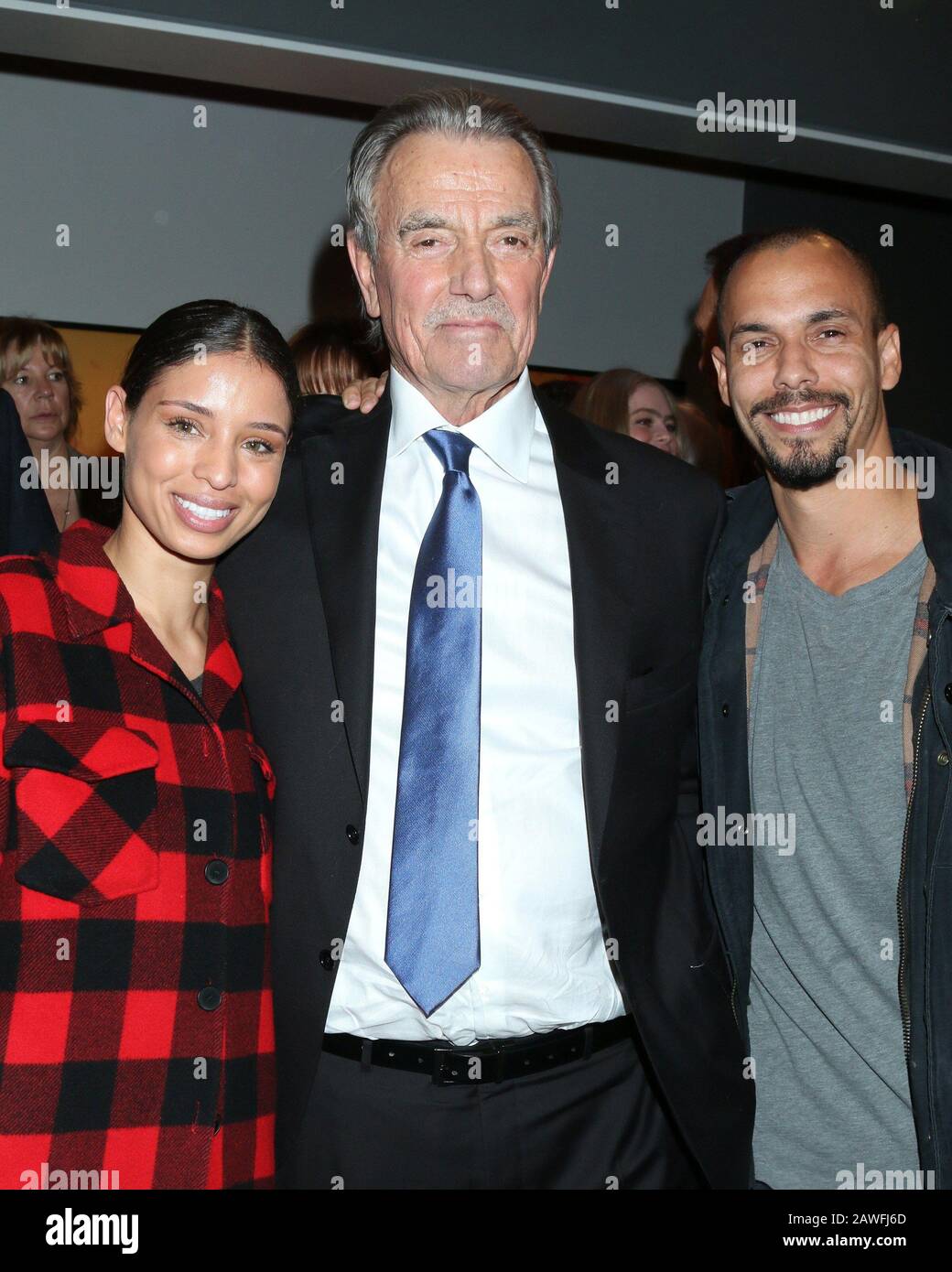 Los Angeles, CA. 7th Feb, 2020. Brytni Sarpy, Eric Braeden, Bryton ...