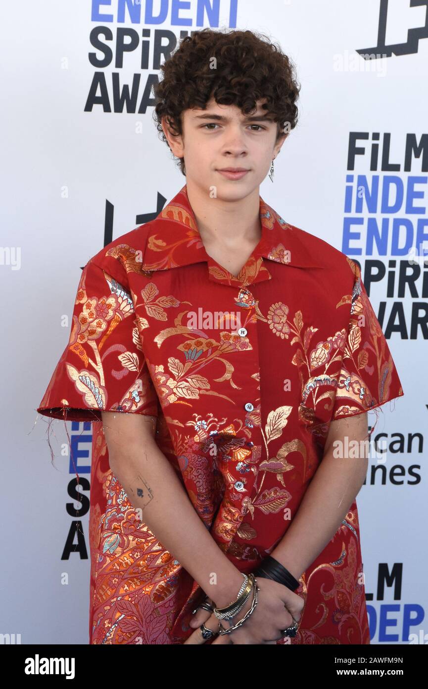 Santa Monica, California, USA 08th February 2020 Actor Noah Jupe ...