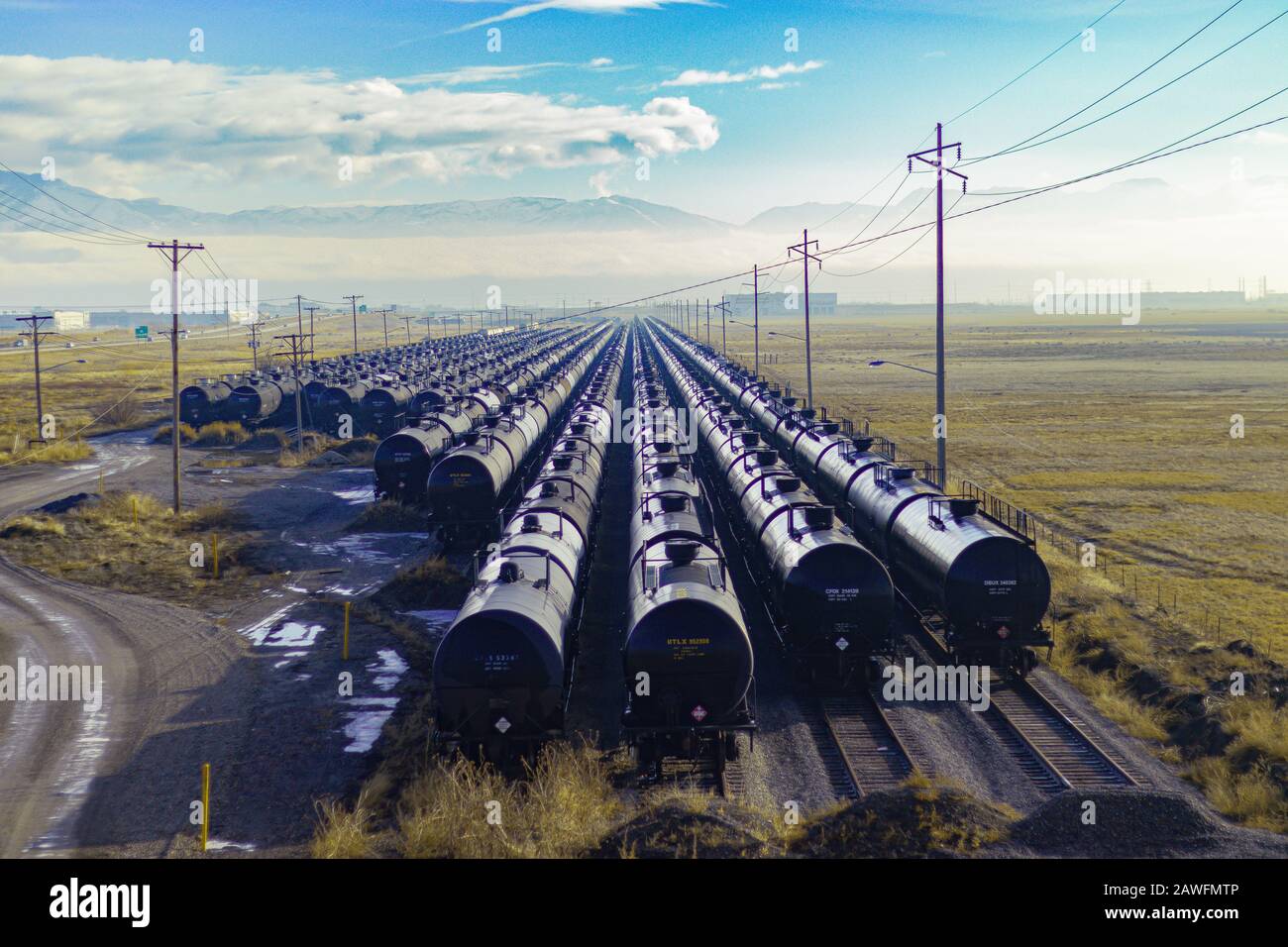 views of train tracks Stock Photo - Alamy