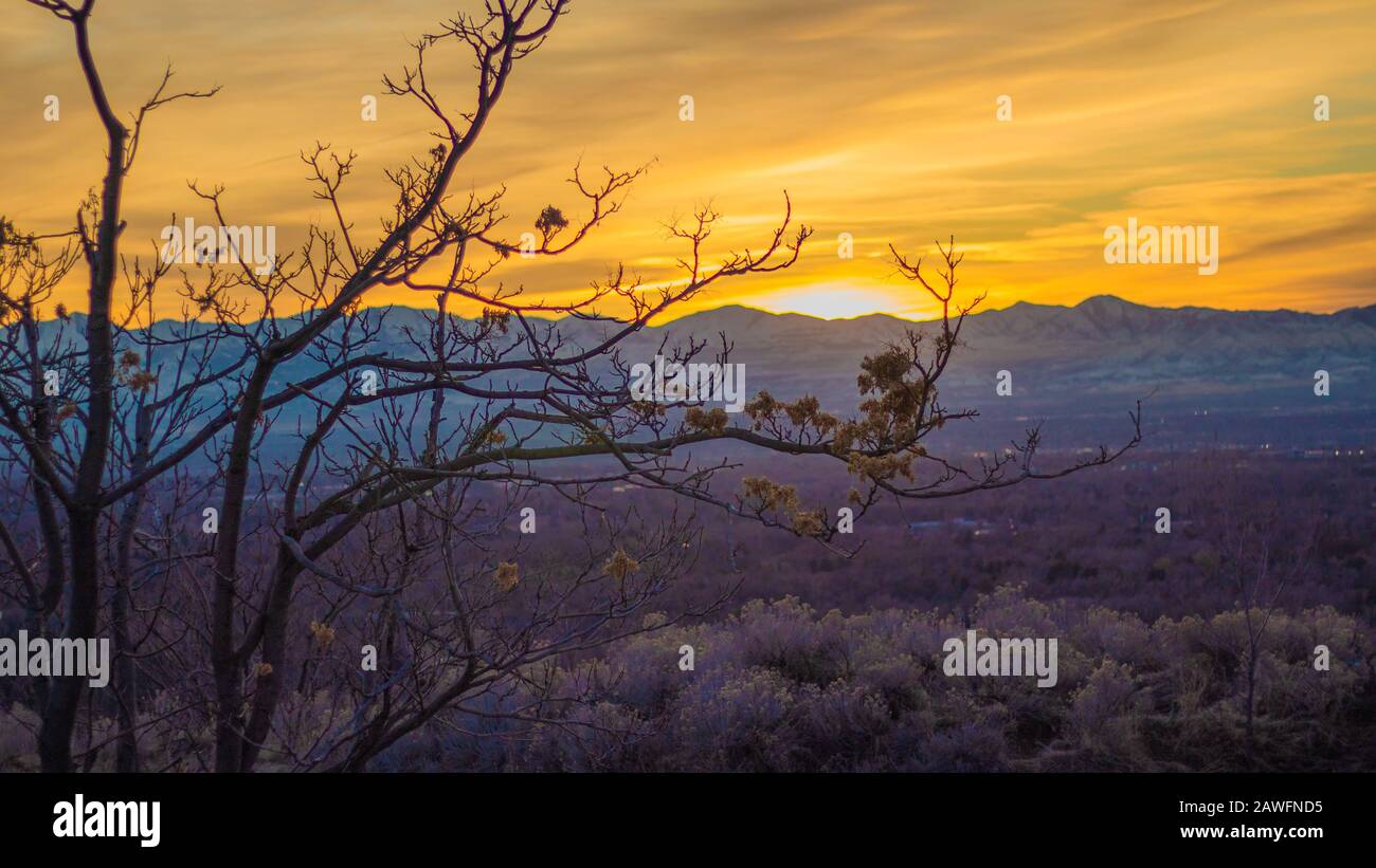 Moody desert views hi-res stock photography and images - Alamy