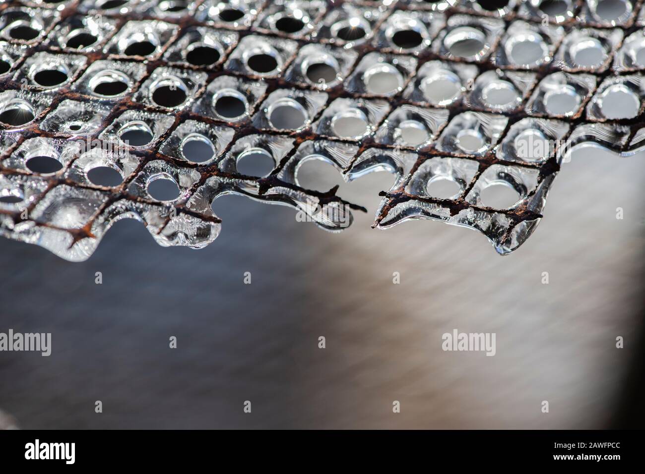 Ice and Steel and Sunshine Stock Photo - Alamy