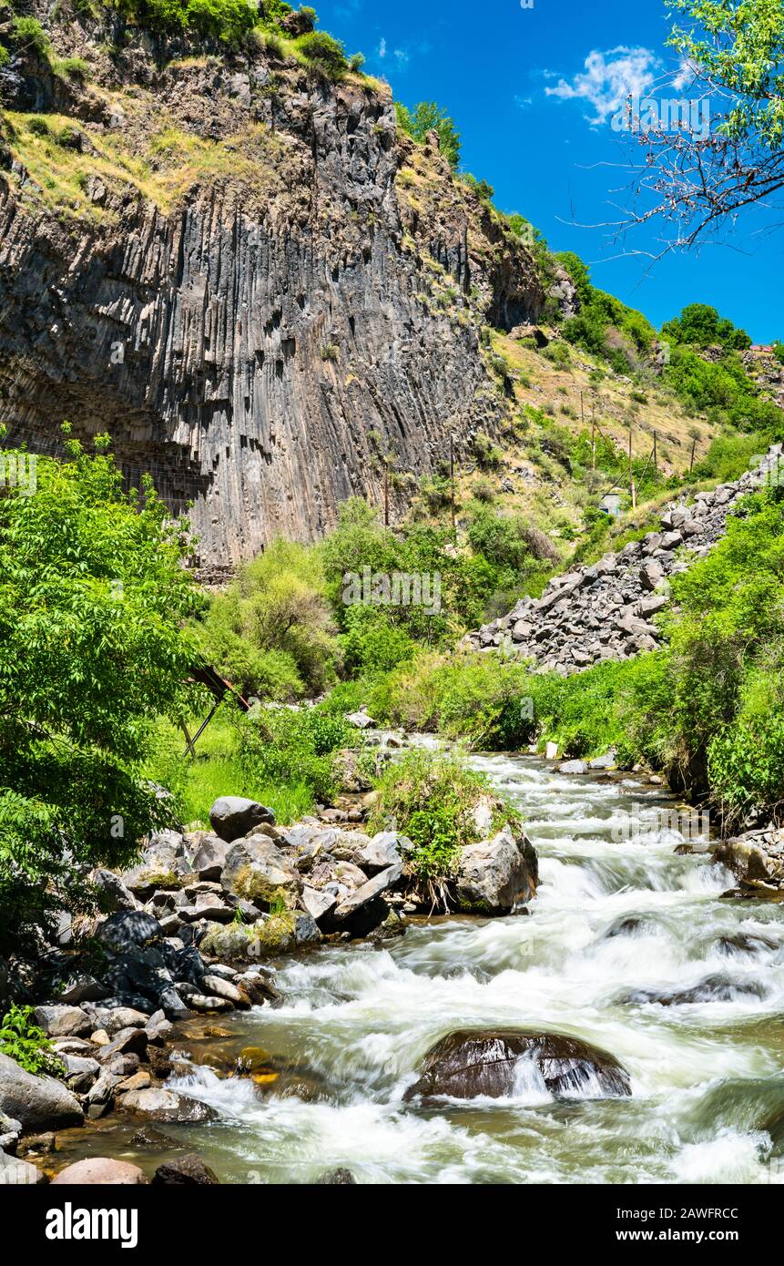 The Azat river in the Garni Gorge, Armenia Stock Photo - Alamy