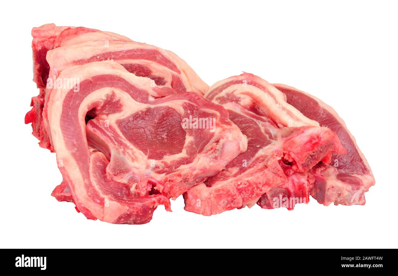 Raw lamb meat cuts hi-res stock photography and images - Alamy