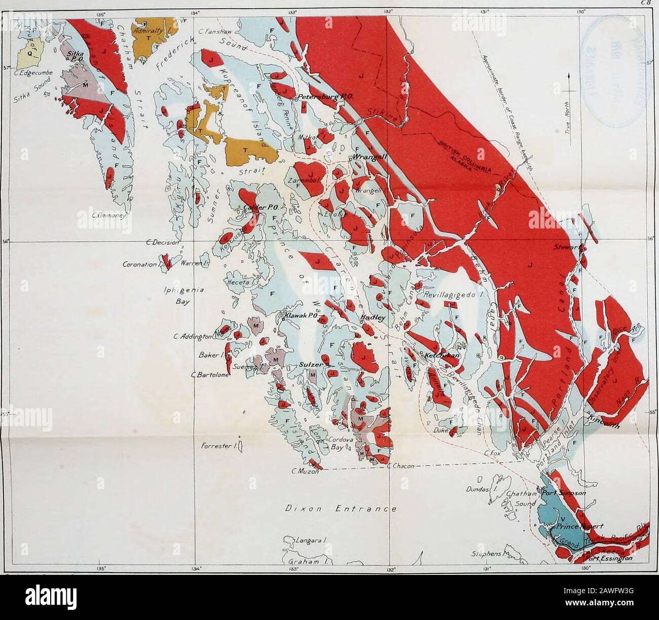 Guide books of excursions in Canada1-10 . Tnassic Triassic. m part, Pa ...
