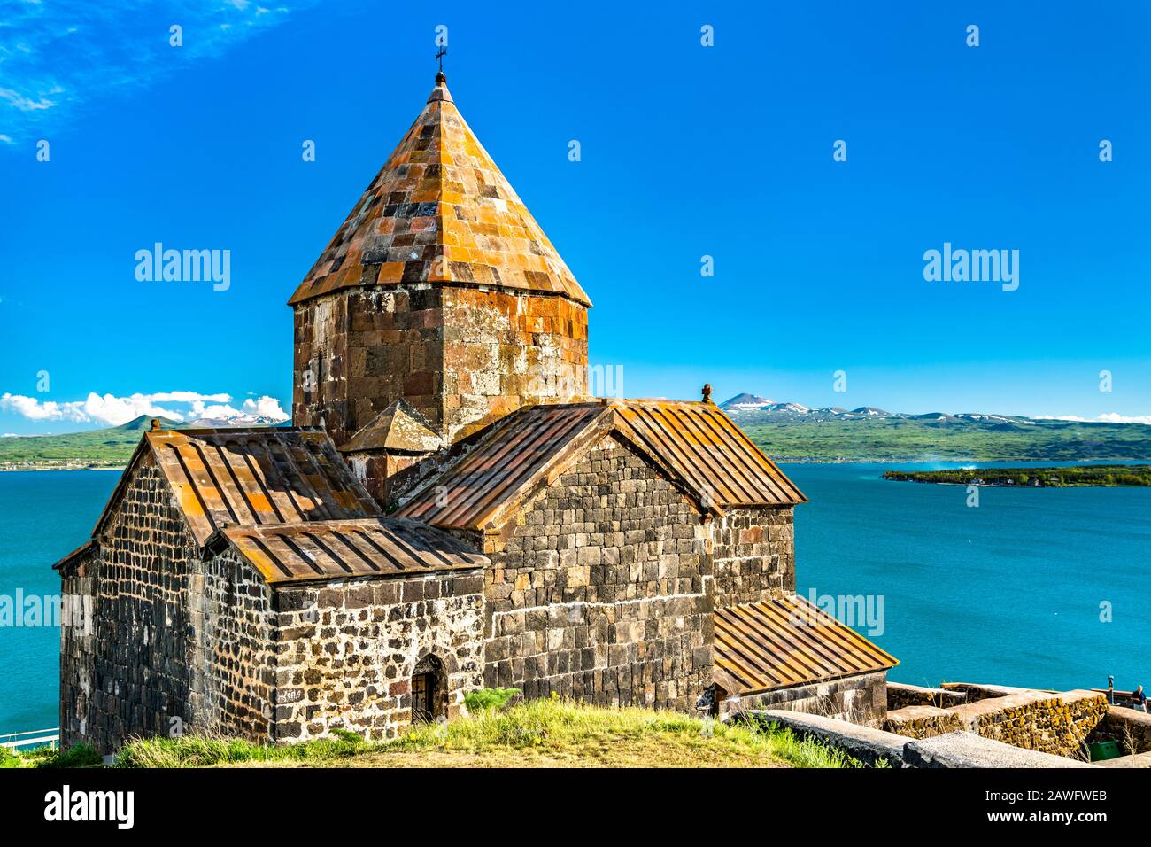 Sevanavank Monastery on Lake Sevan in Armenia Stock Photo - Alamy