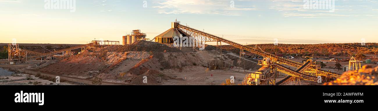 Gold mining process plant hi-res stock photography and images - Alamy