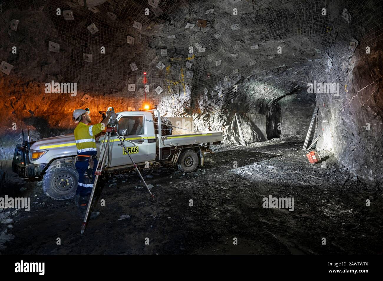 Underground Gold Mine Australia High Resolution Stock Photography and ...