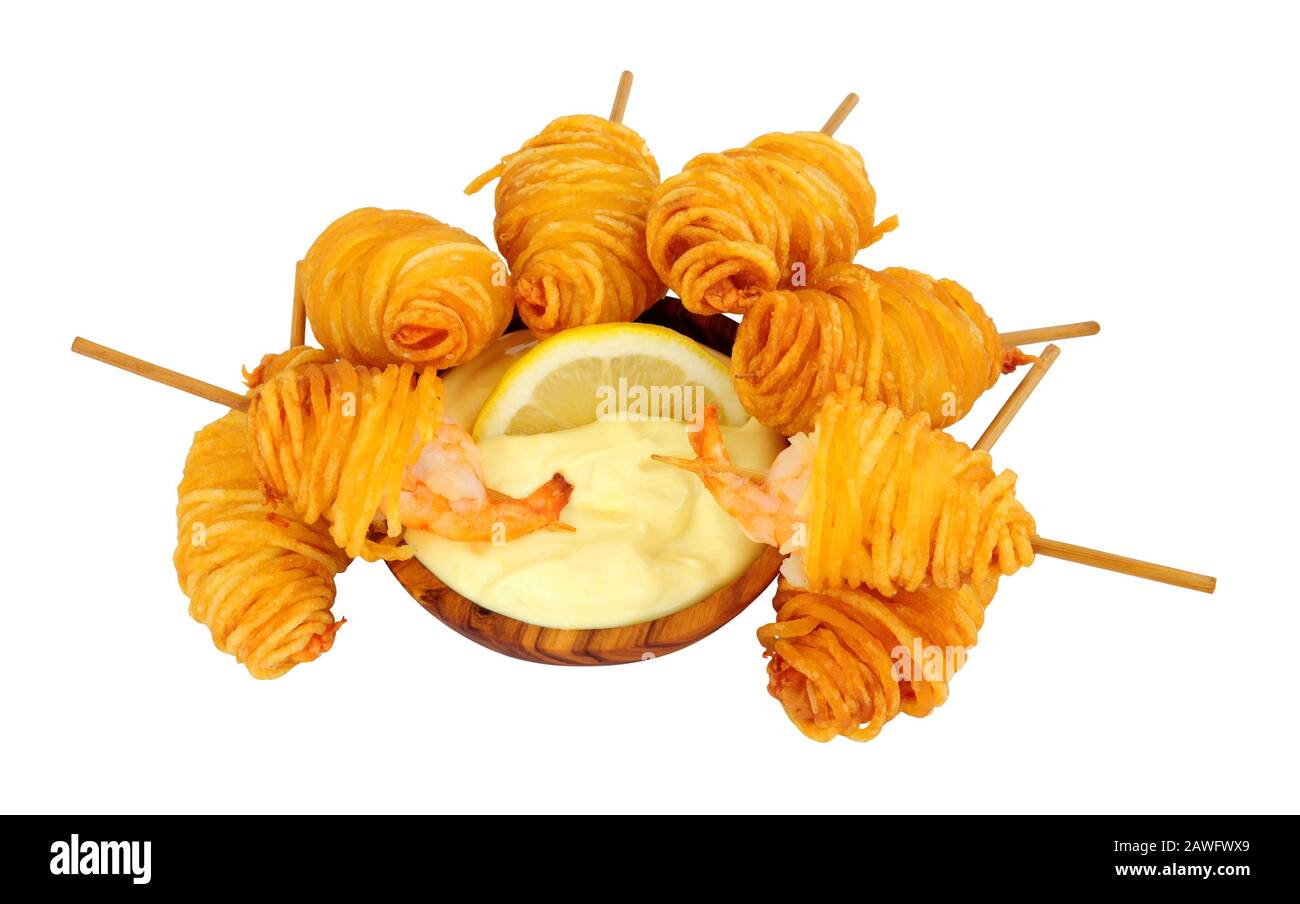 King prawn sweet potato hi-res stock photography and images - Alamy