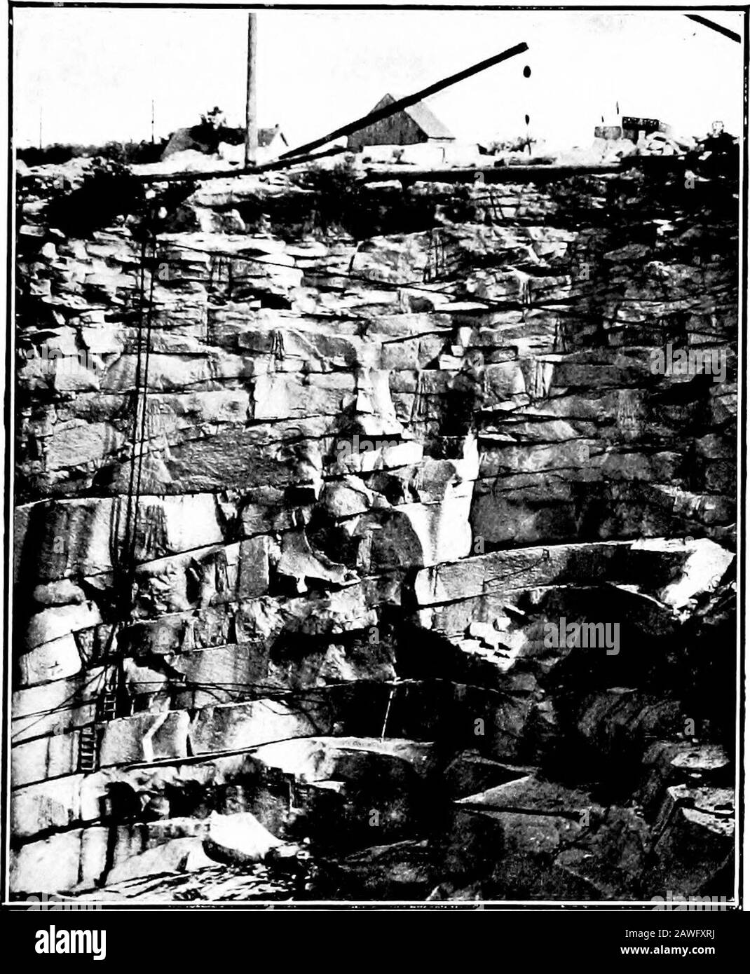 Structural geology . SouthRange, Baraboo district, Wisconsin, showing ...