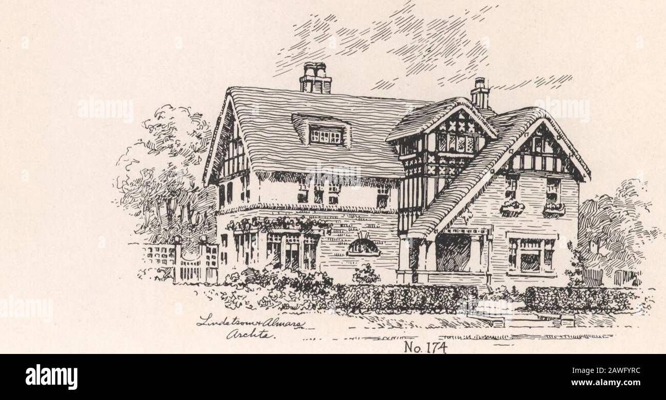 Half Timbered House Plans Tudor Style House With Colorful Half Timber