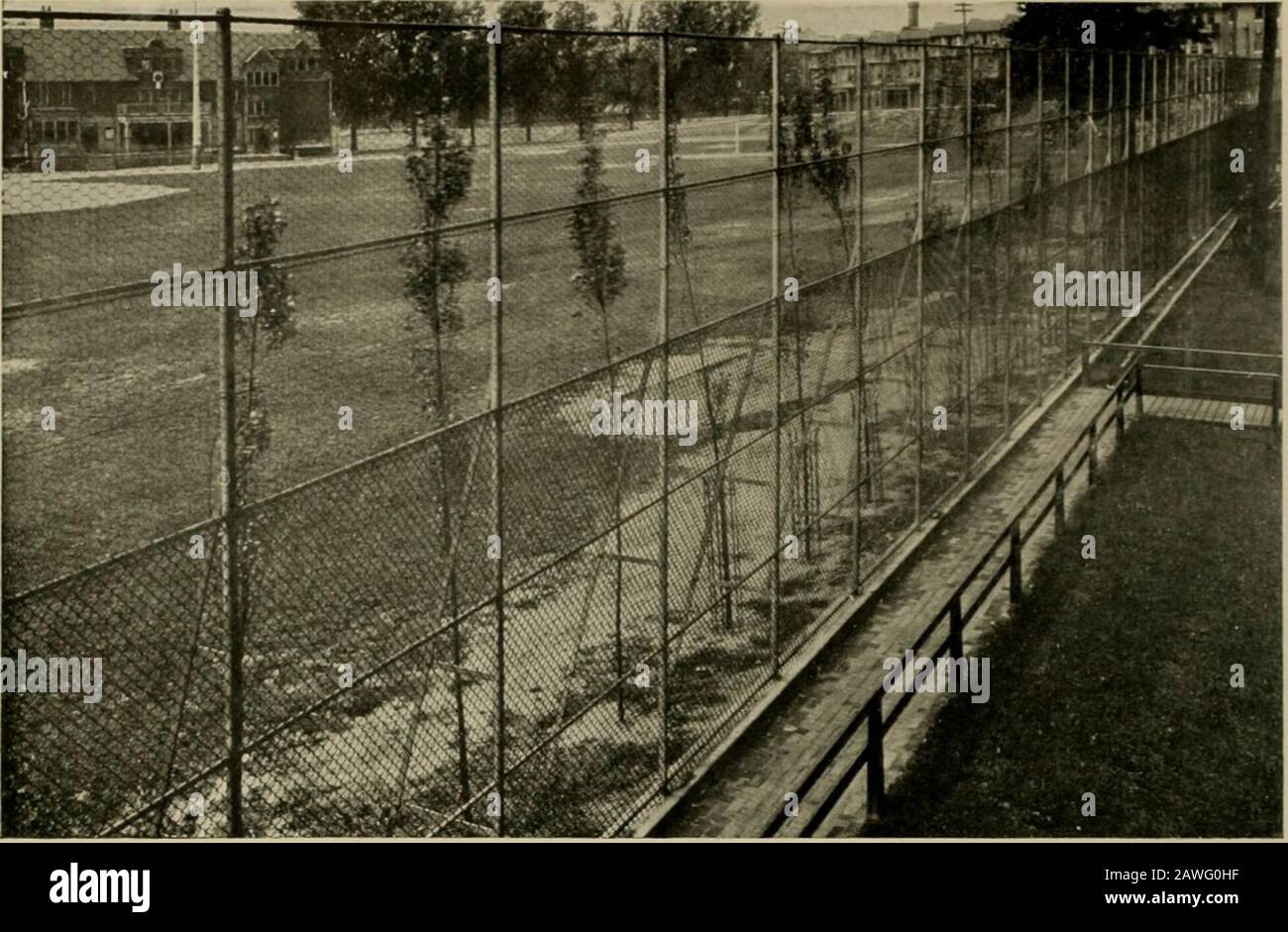 Backstop fence hi-res stock photography and images - Alamy