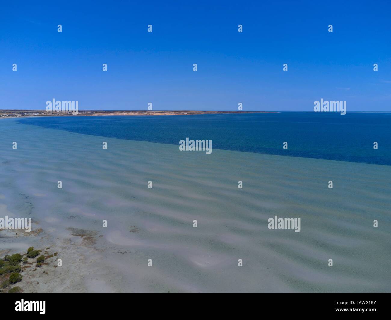 Aerial of Shelley beach Ceduna South Australia Stock Photo - Alamy