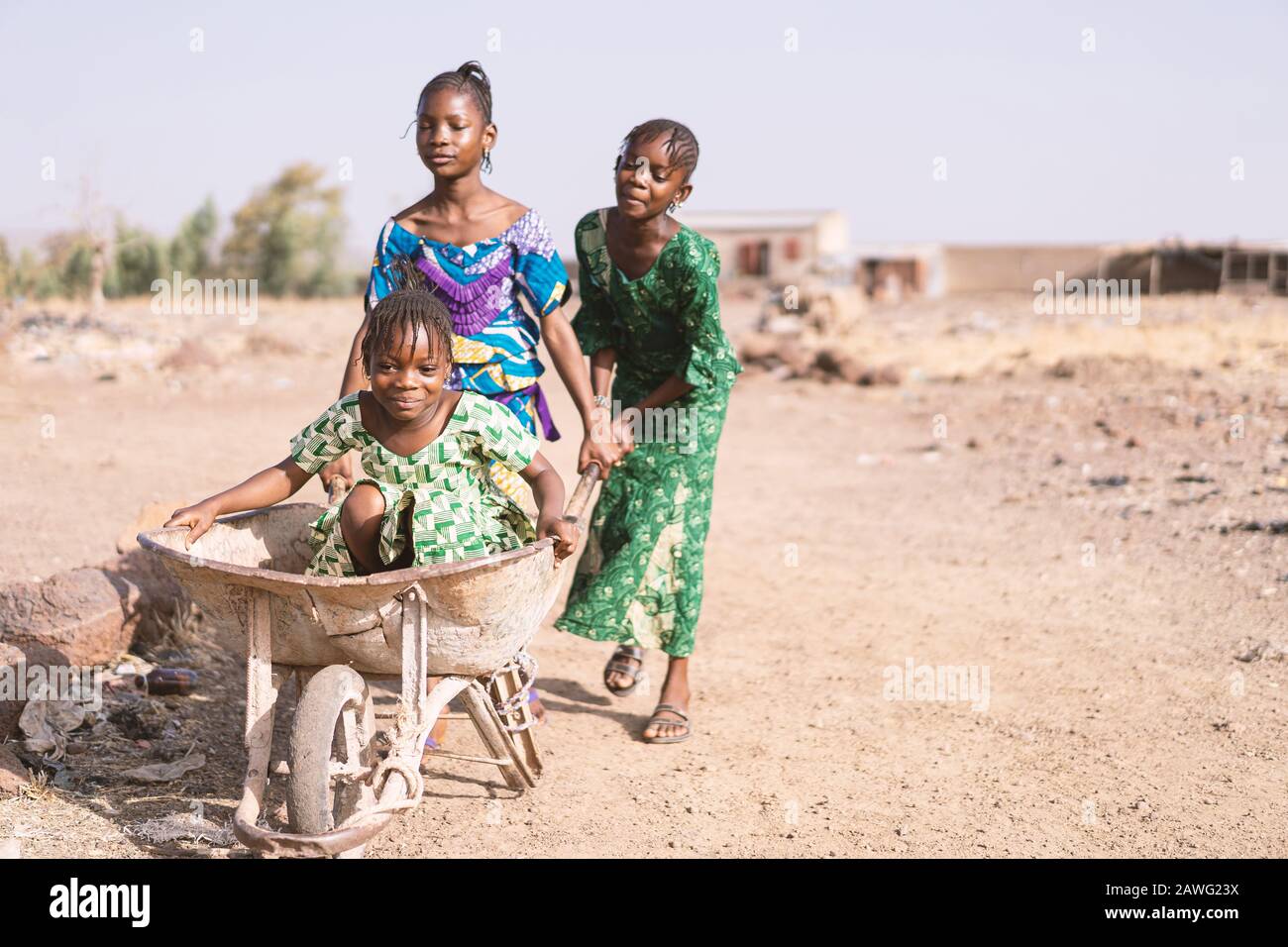 Poor Indigenous Girl Taking fresh Water as a drought symbol Stock Photo ...