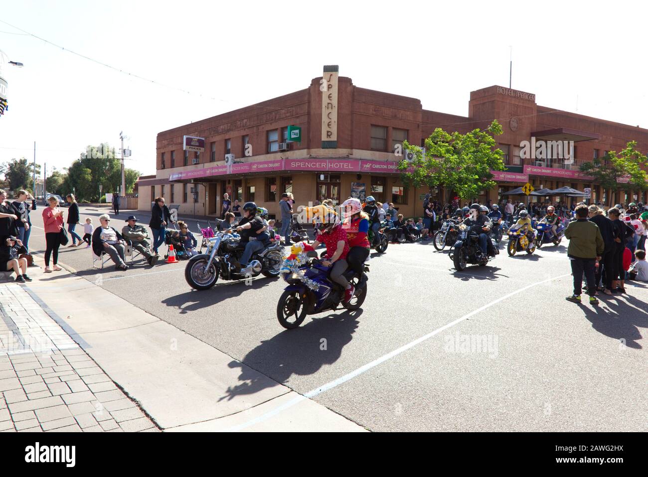 Christmas Parade through the streets of Whyalla Eyre Peninsula South ...