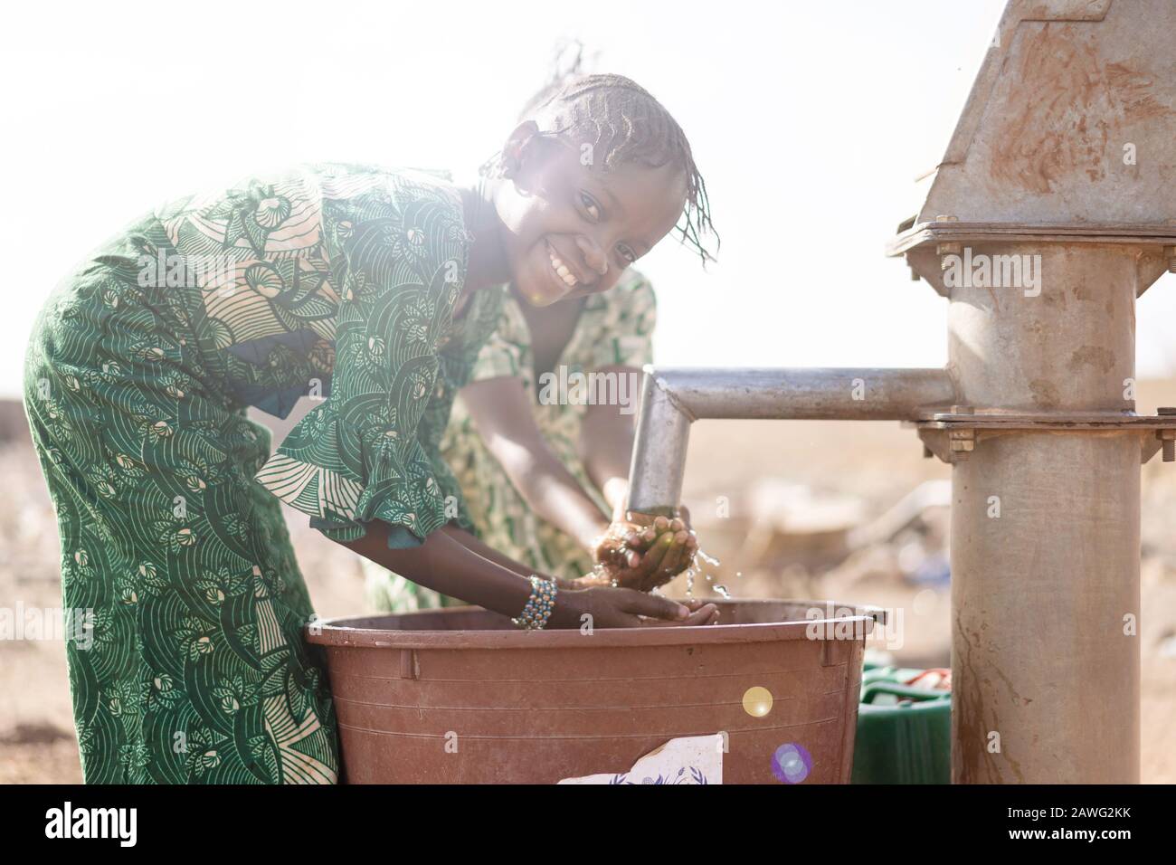 Gorgeous Native Malian African girl so happy to finally get healthy ...