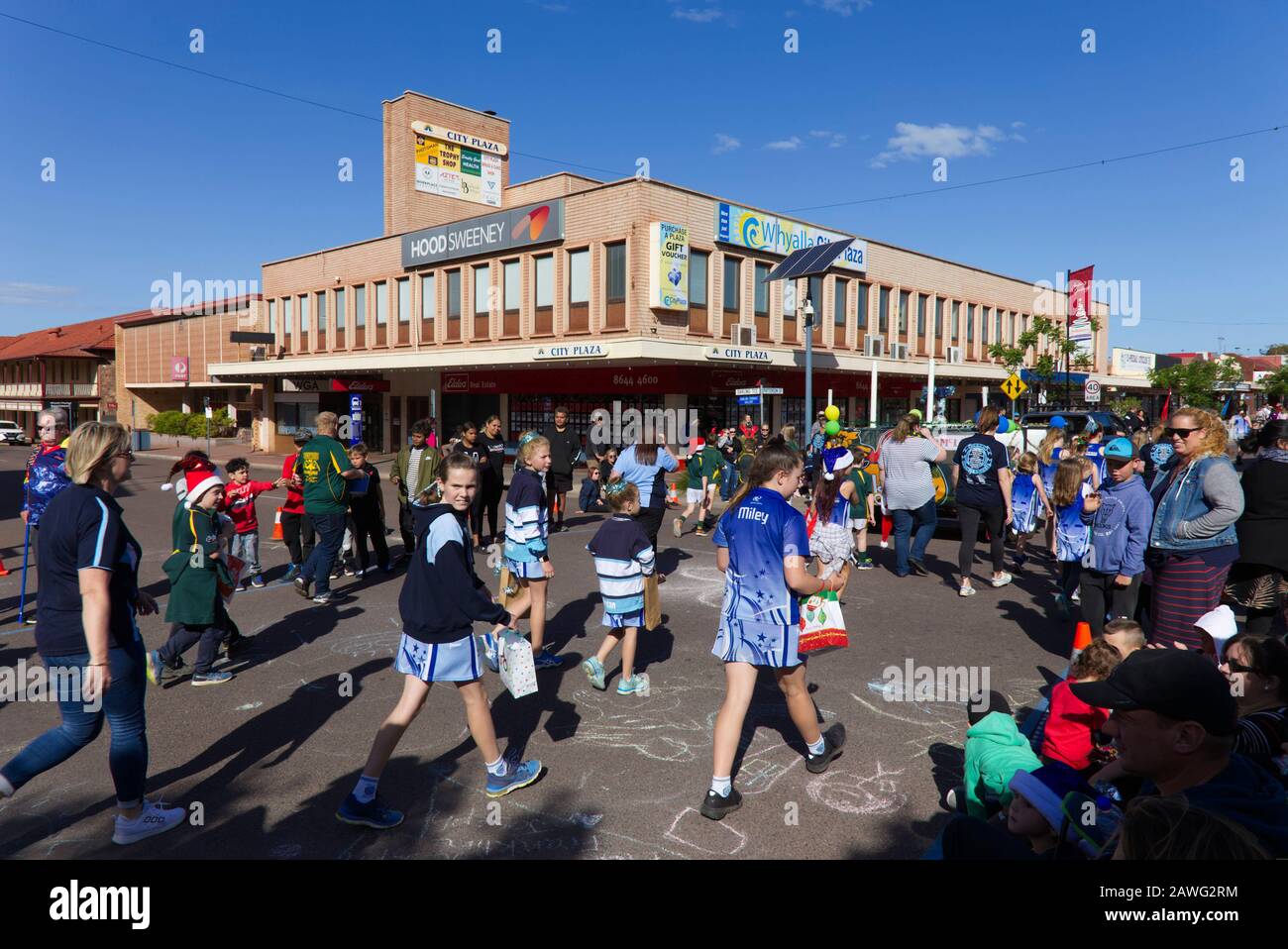 Christmas Parade through the streets of Whyalla Eyre Peninsula South ...