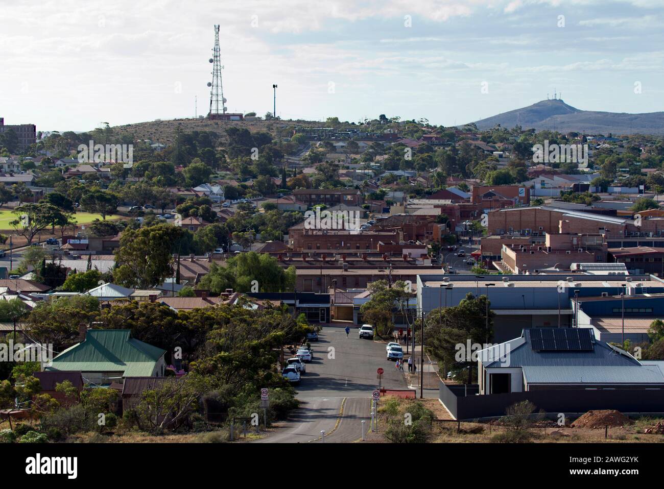 Whyalla City on the Spencer Gulf Eyre Peninsula South Australia Stock ...