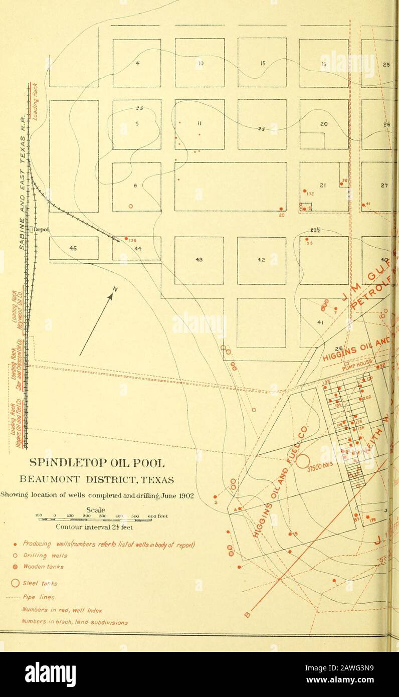 Gulf Oil Field Geology