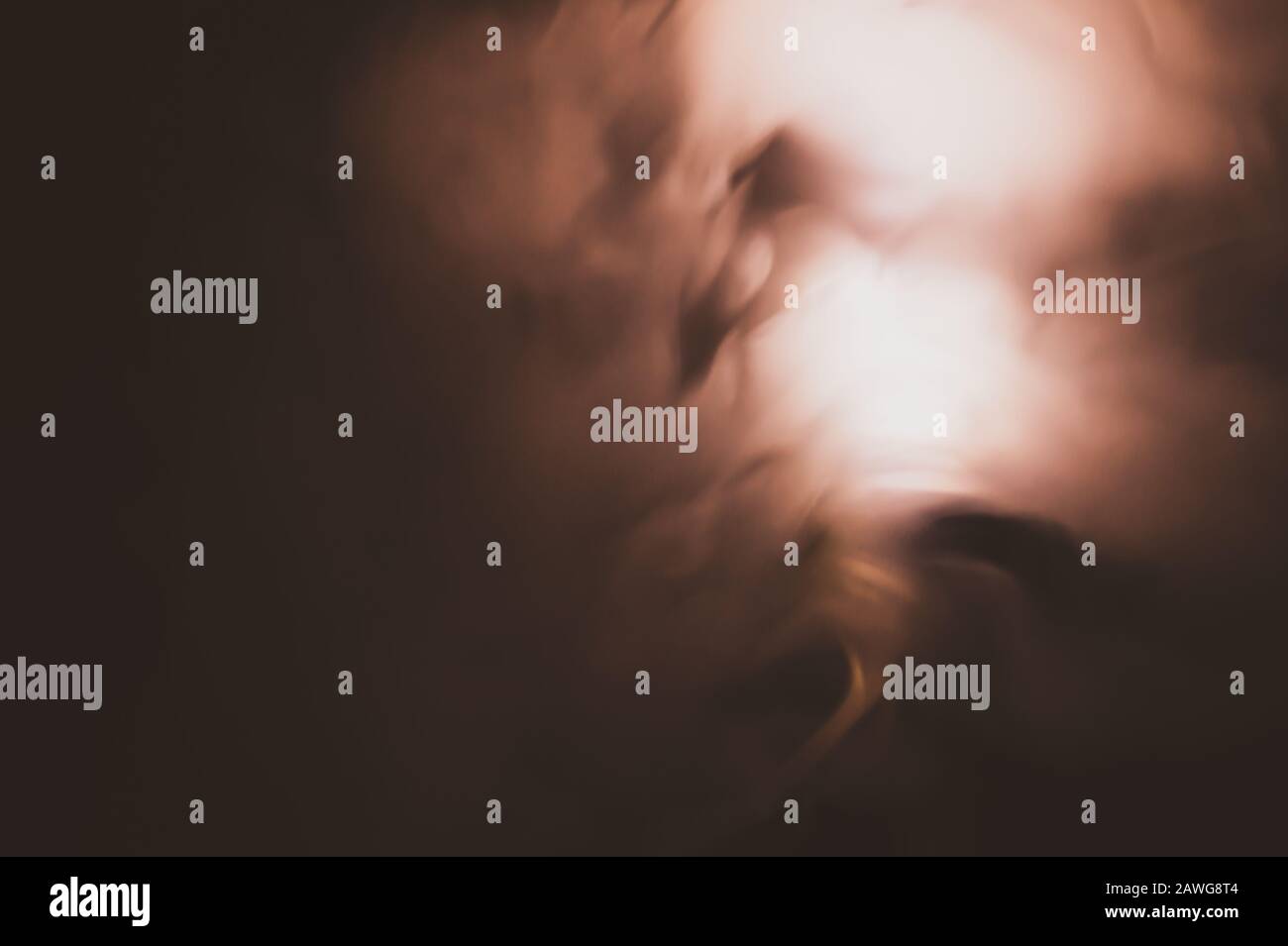 Colored smoke on black backdrop. brown fog abstract background Stock ...