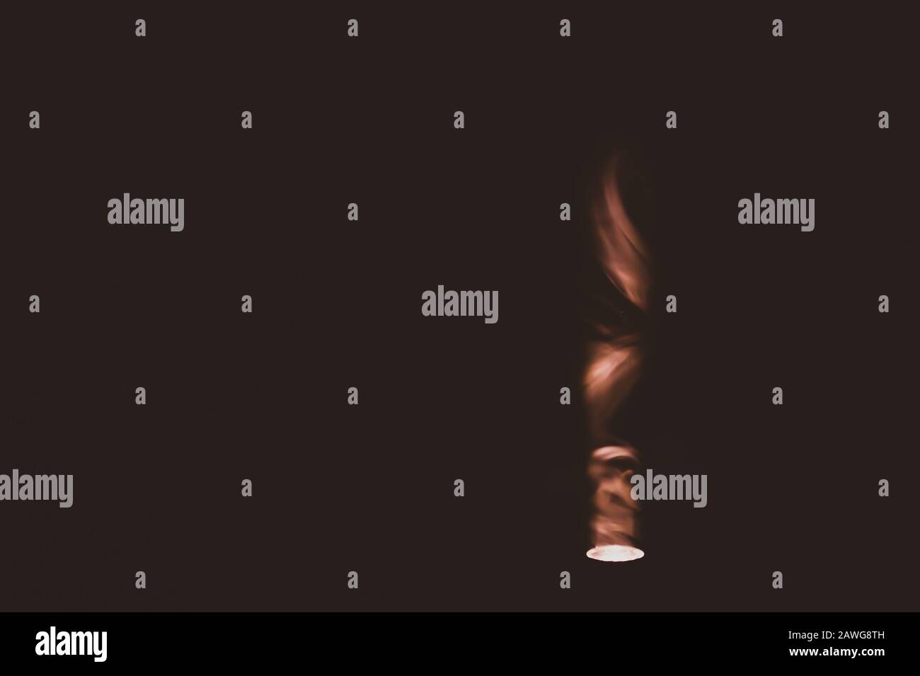 Colored smoke on black backdrop. brown fog abstract background Stock ...