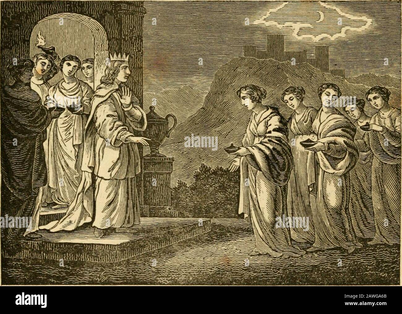 Jesus with disciples after resurrection hi-res stock photography and ...