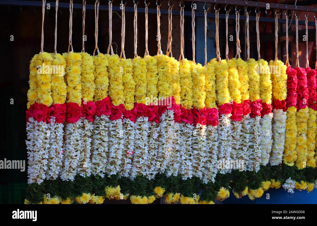 Chain Hanging Flower High Resolution Stock Photography and Images - Alamy
