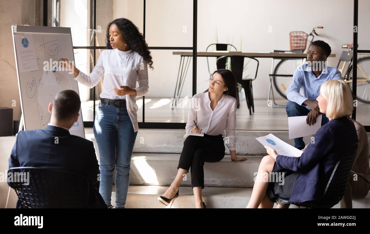 African american workshop training hi-res stock photography and images ...