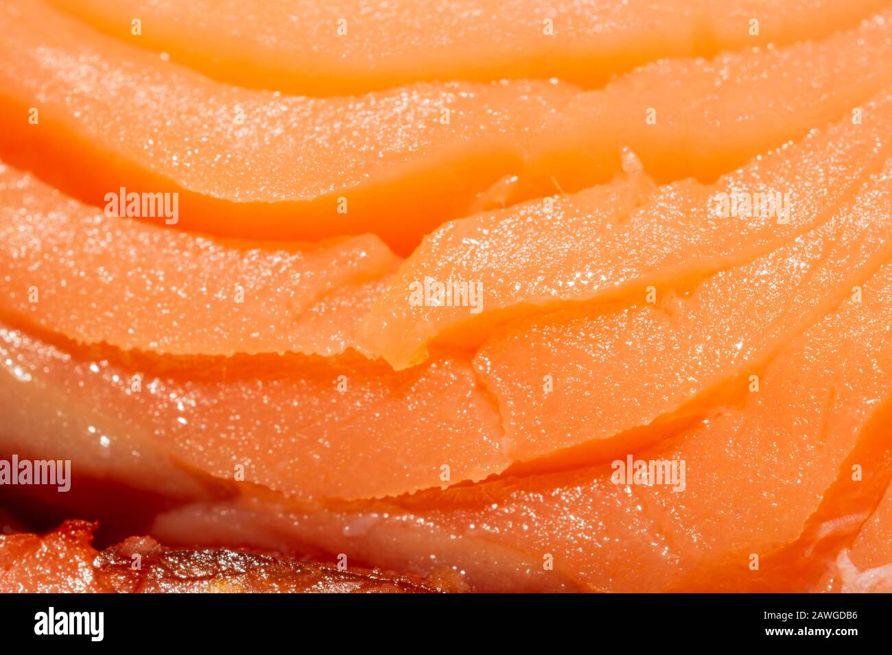 Red fish macro texture. smoked salmon. seafood close up Stock Photo - Alamy