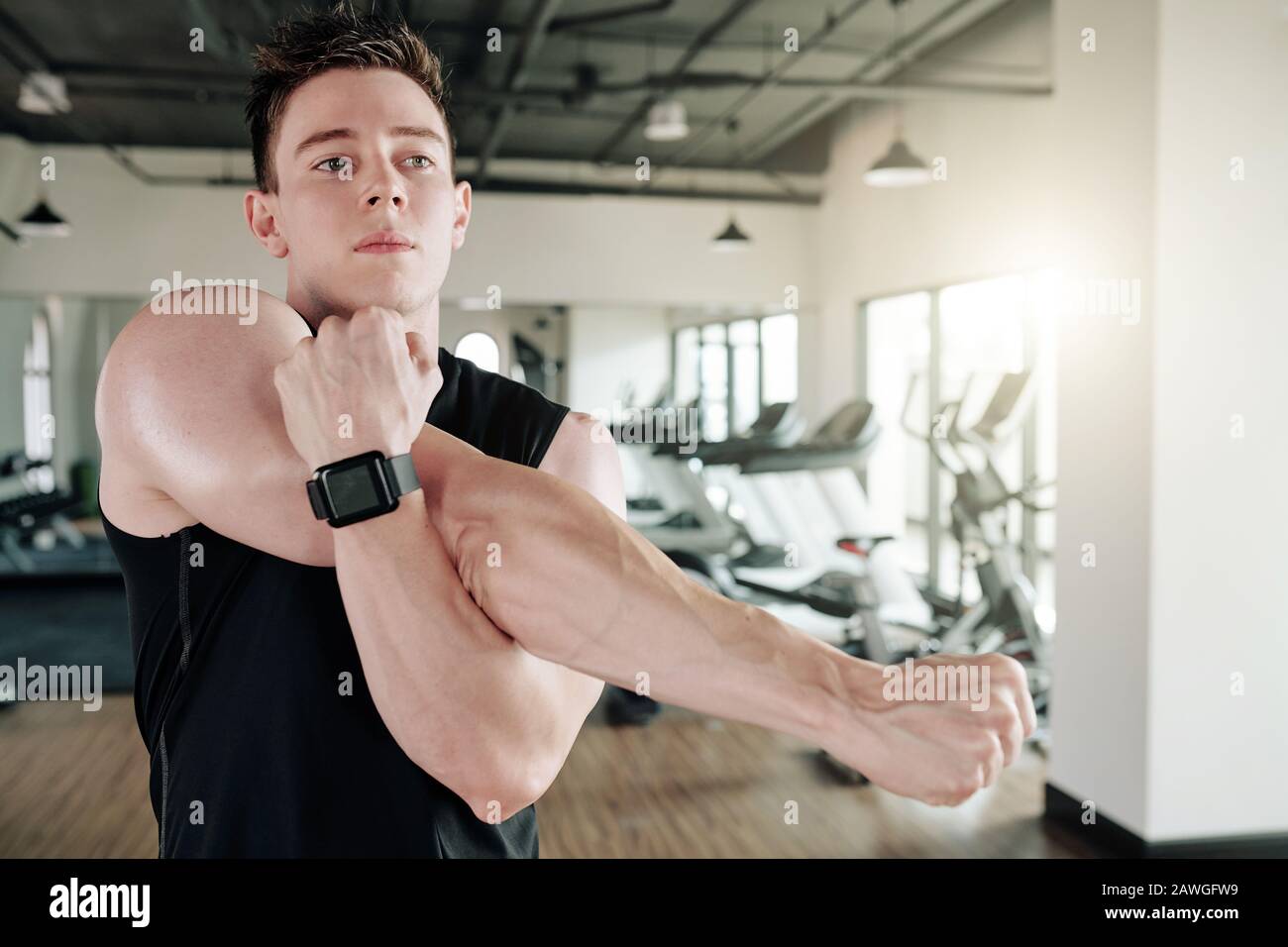 Camera macho men muscle hi-res stock photography and images - Alamy