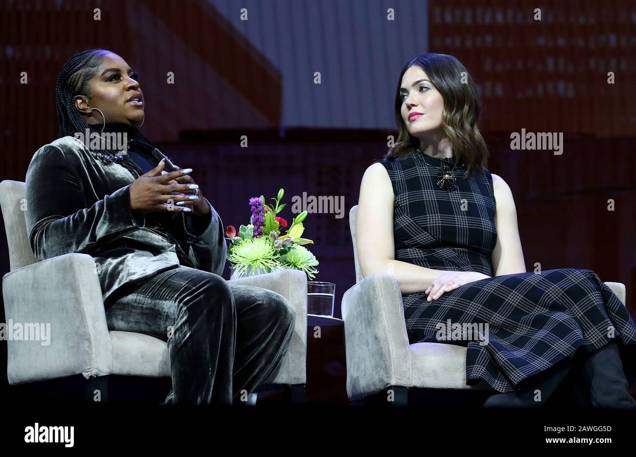 NBCUniversal Keynote on The CES Stage Inside The Park Theater Las Vegas ...