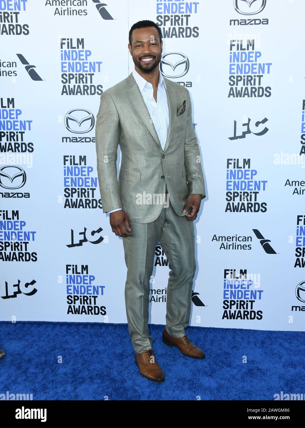 08 February 2020 - Santa Monica - Isaiah Mustafa. 2020 Film Independent ...