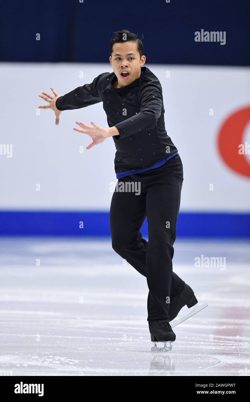 Seoul, South Korea. 9th Feb, 2020. Christopher Caluza (PHI), February 9 ...