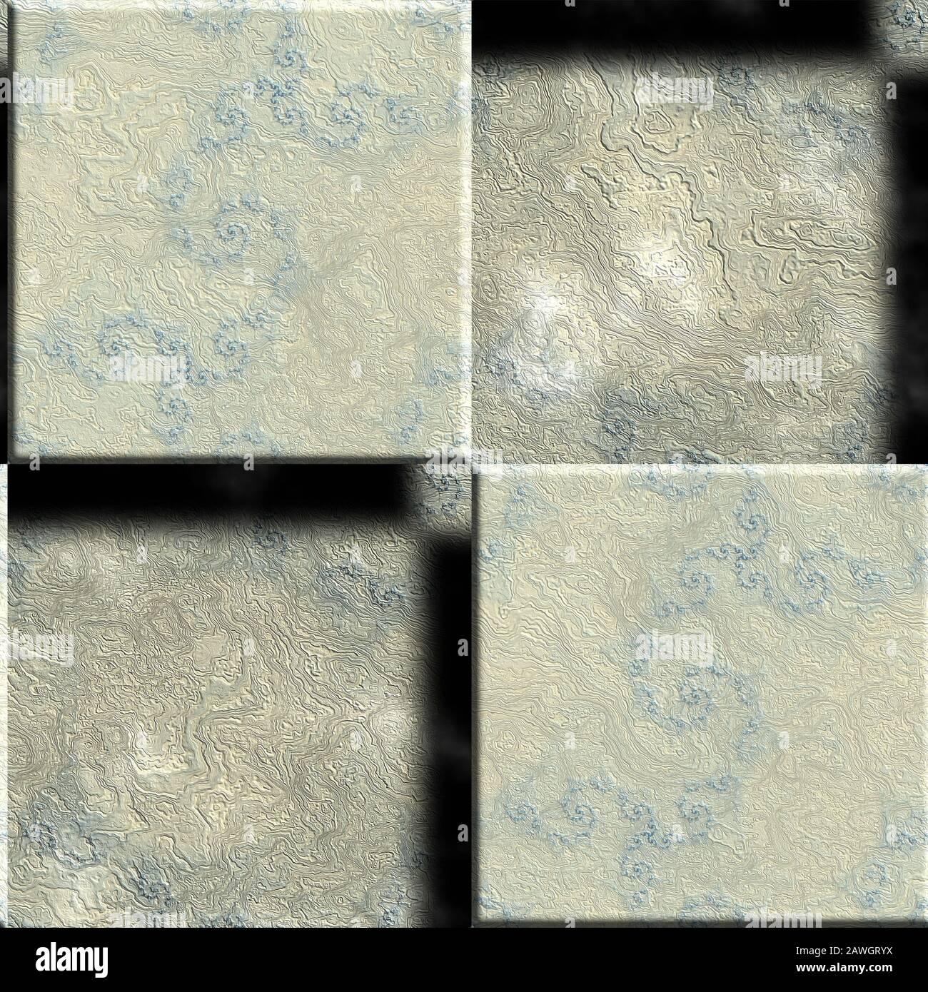 3D Composite seamless background tile with unique color, material ...