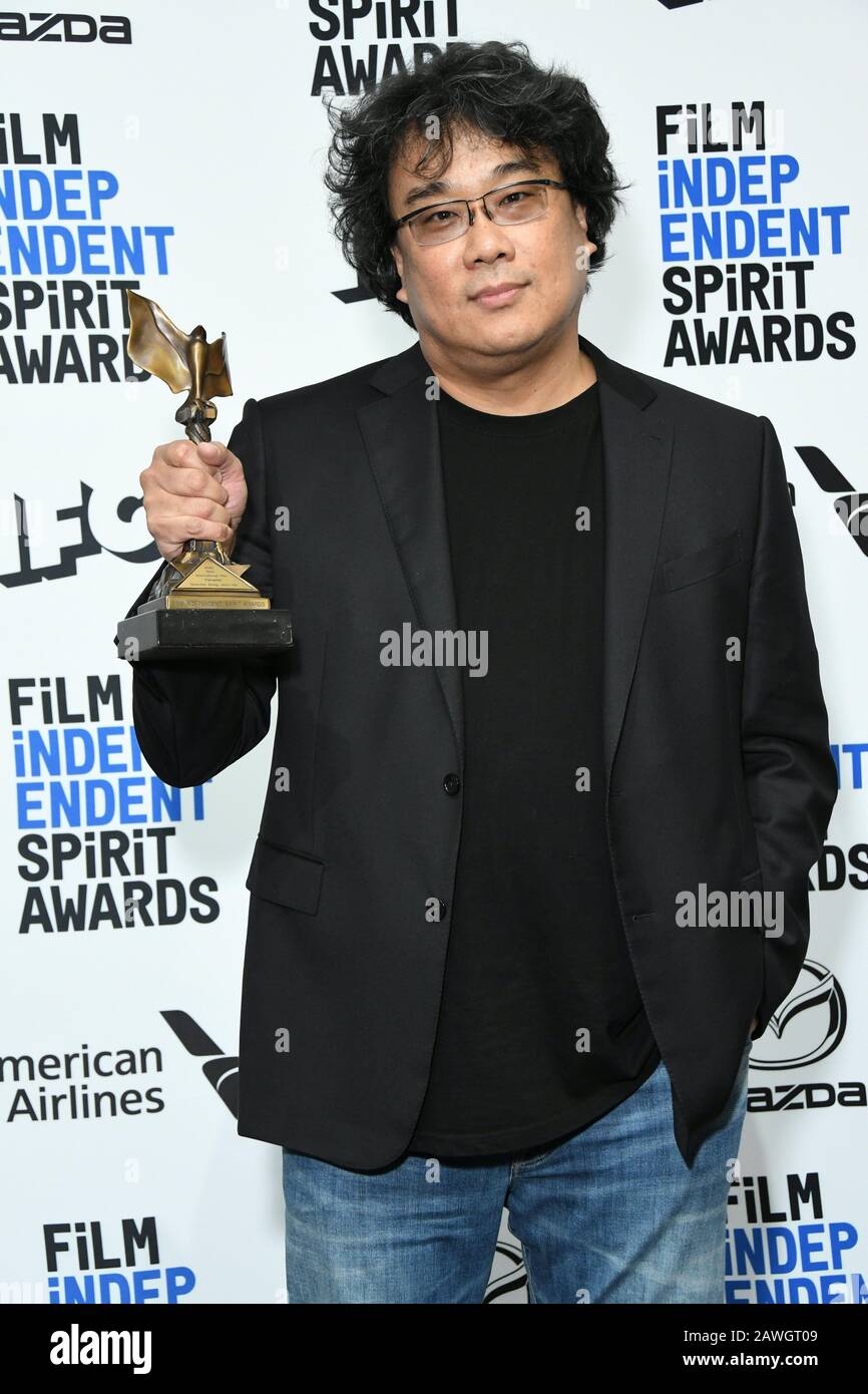 08 February 2020 - Santa Monica - Bong Joon Ho. 2020 Film Independent ...