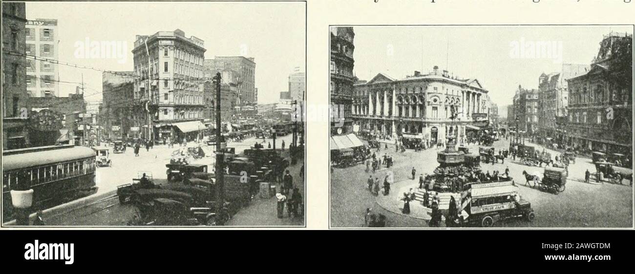 City plan for Akron, prepared for Chamber of commerce . View of ...