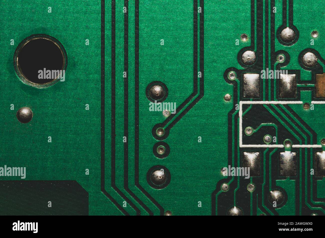 Electronic circuit board abstract background. computer motherboard ...