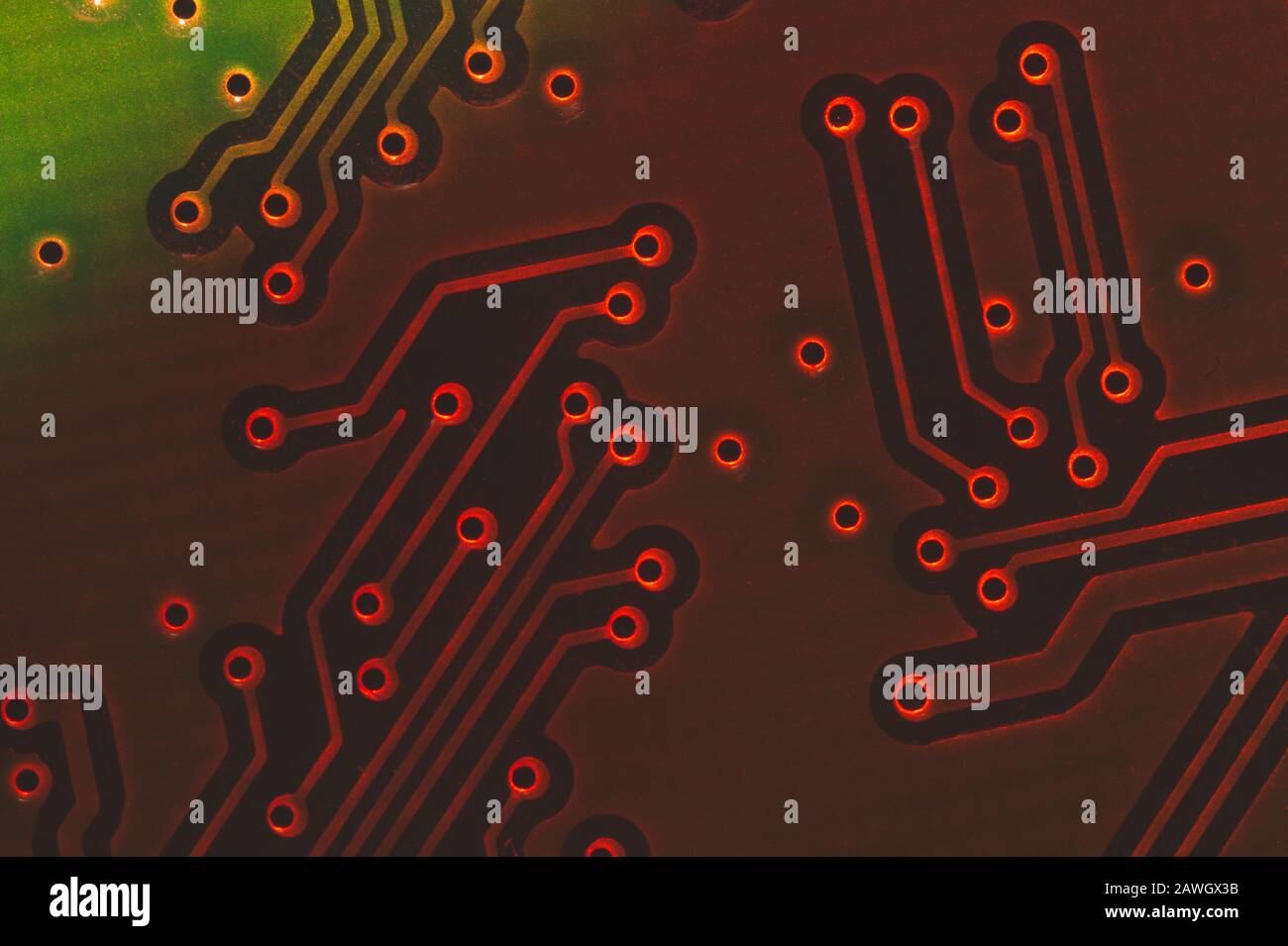 Electronic circuit board abstract background. computer motherboard ...