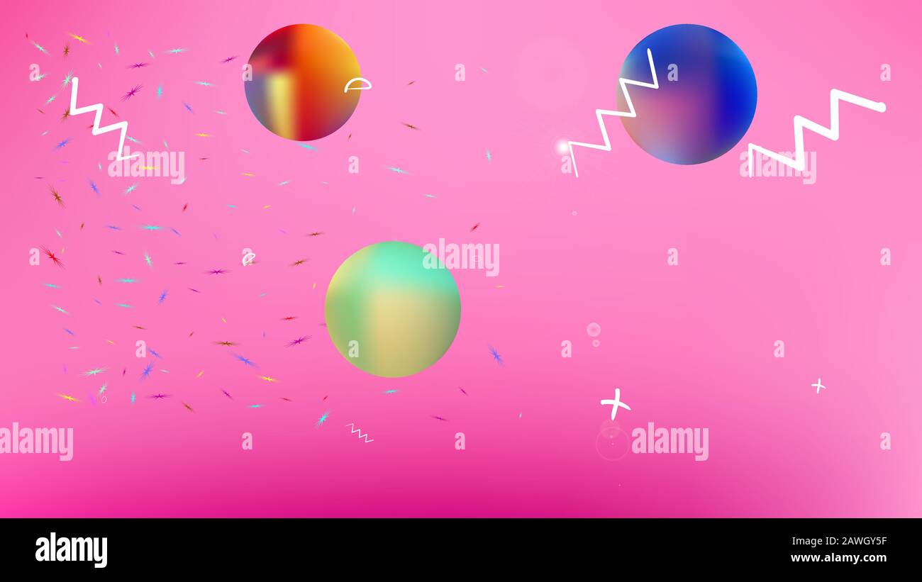 Liquid colorific illustration idea. Clean space fantasy. Background ...