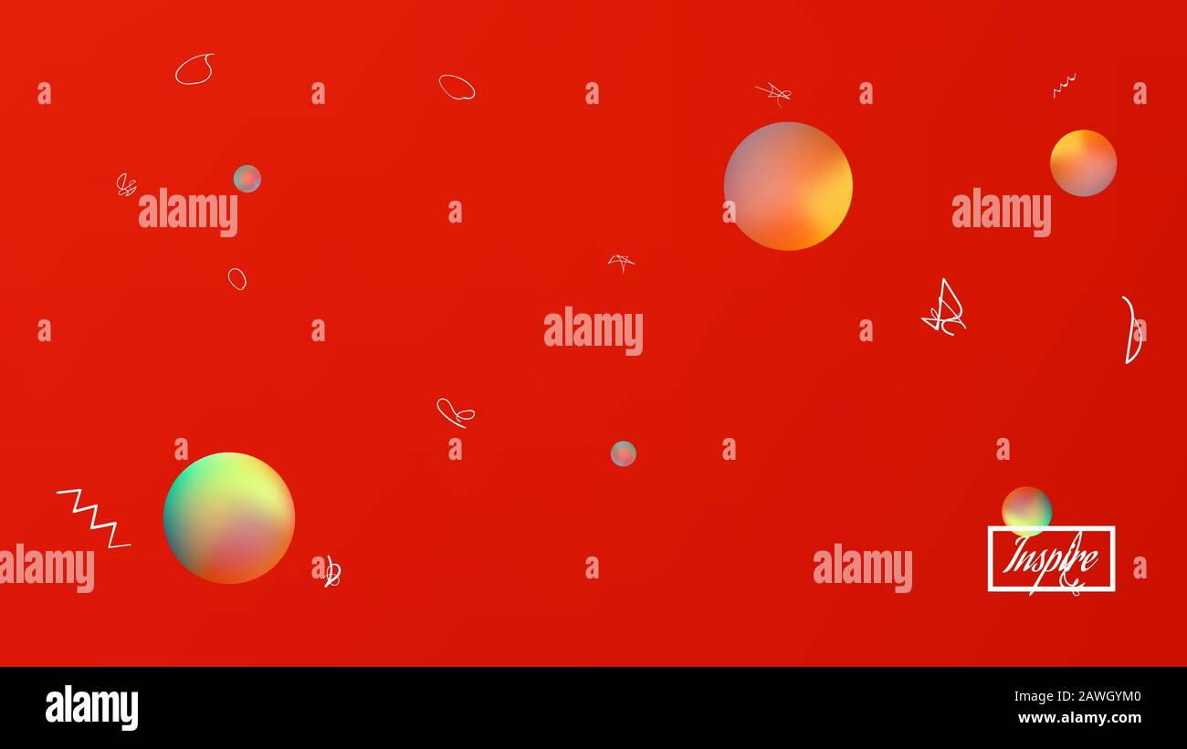 Fresh space fantasy. Usefull colorific illustration theme. Background ...