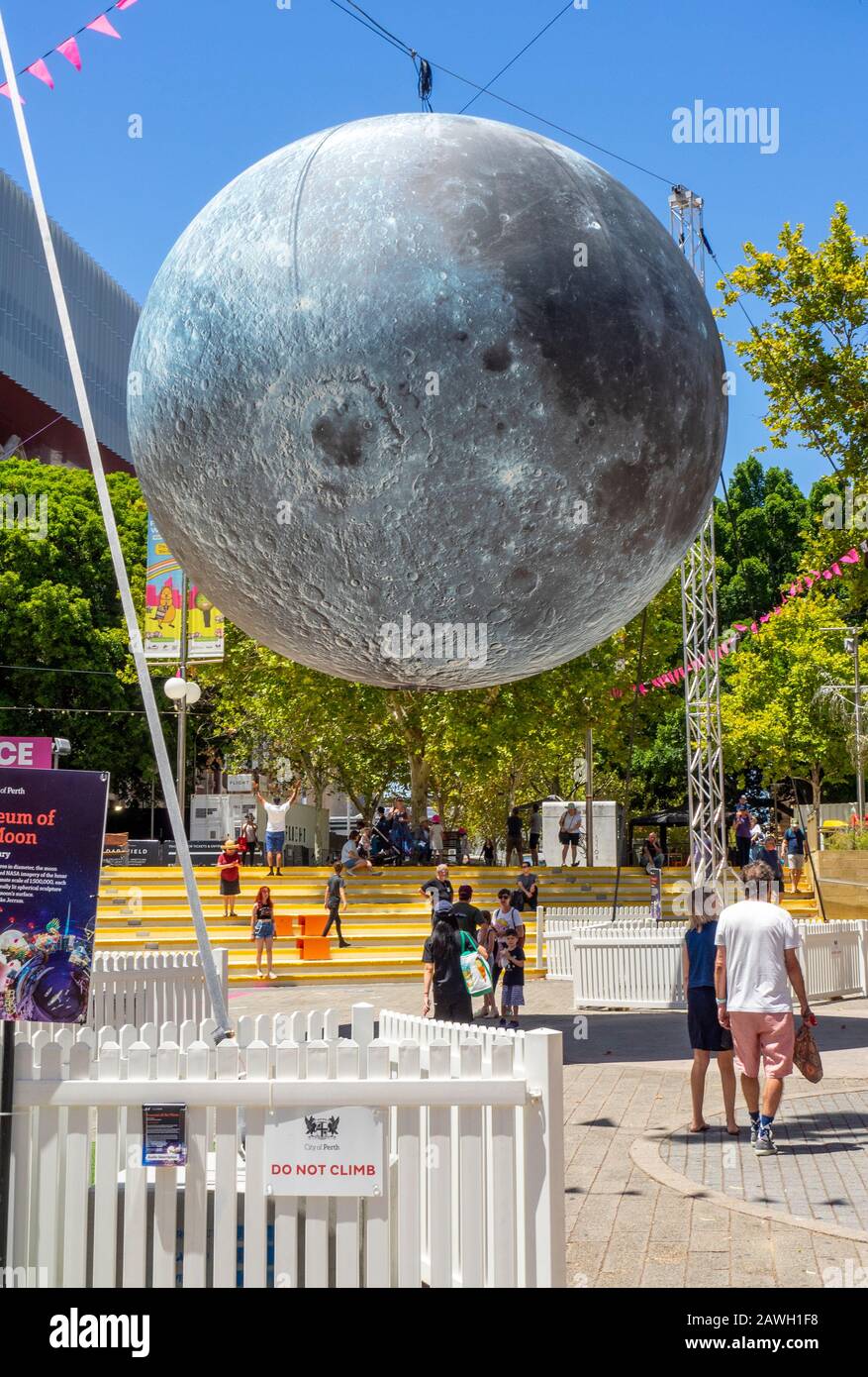 Museum of the Moon art installation by artist Luke Jerram 7 metre ...