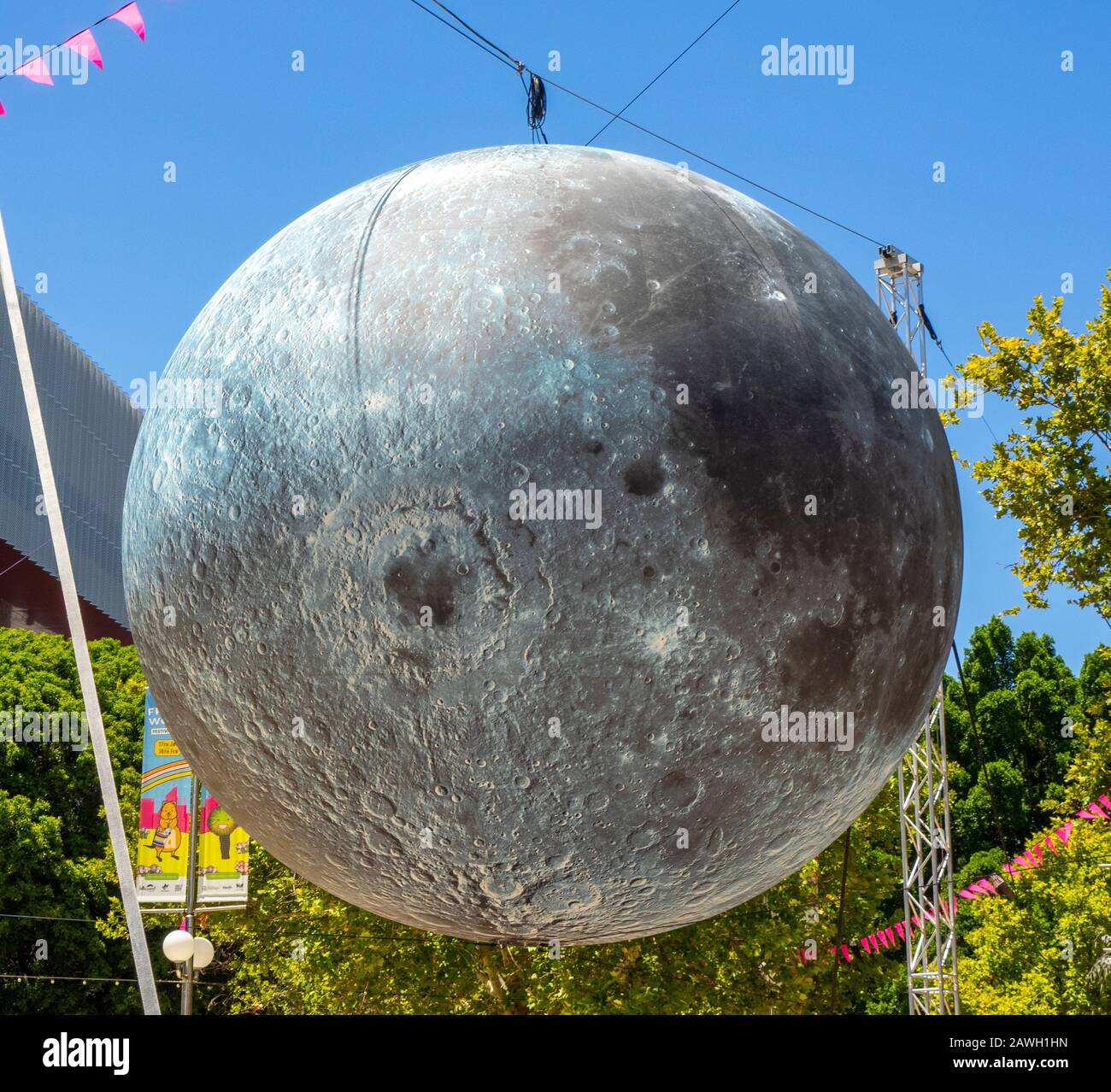 Museum of the Moon art installation by artist Luke Jerram 7 metre ...