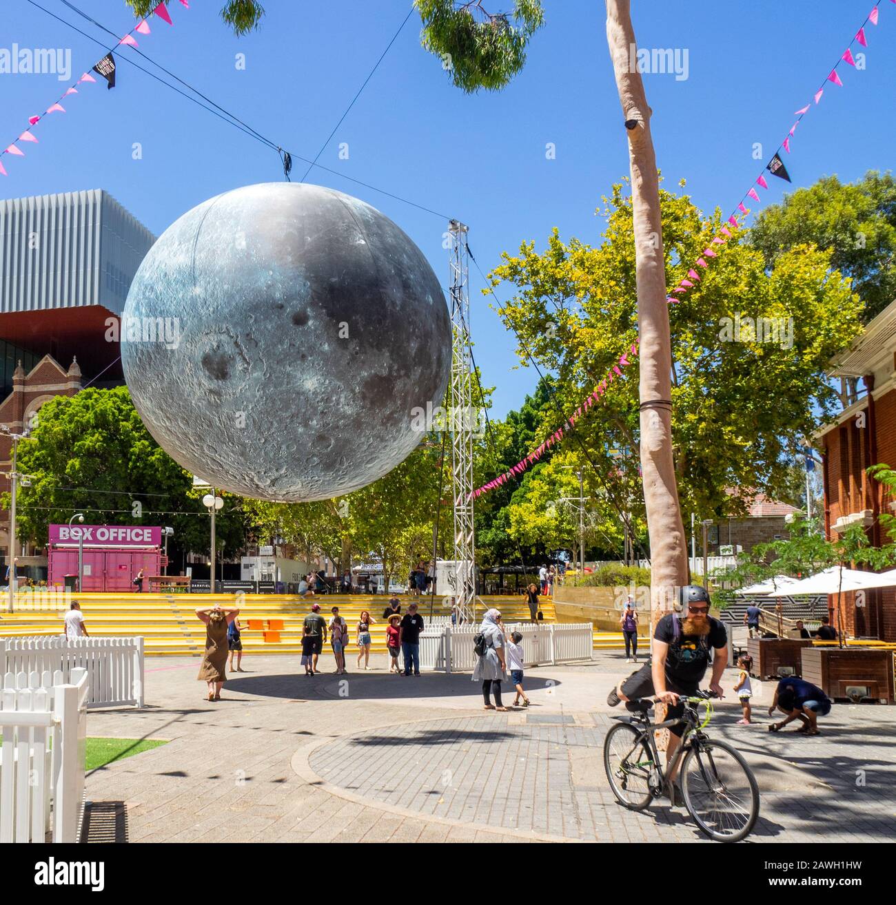 Museum of the Moon art installation by artist Luke Jerram 7 metre ...