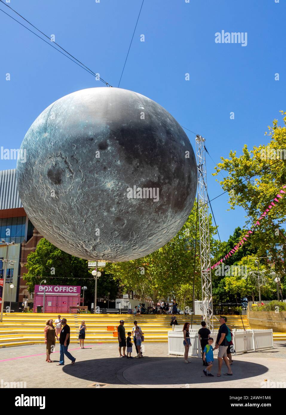Museum of the Moon art installation by artist Luke Jerram 7 metre ...