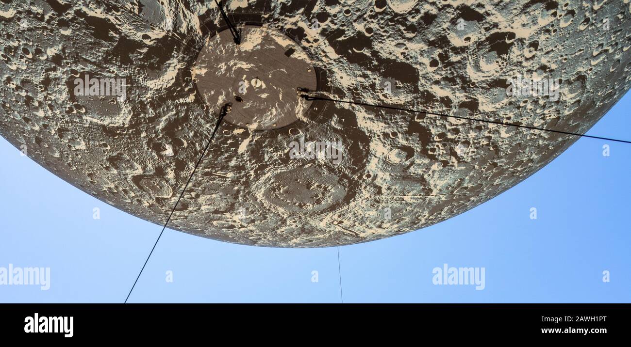 Museum of the Moon art installation by artist Luke Jerram 7 metre ...