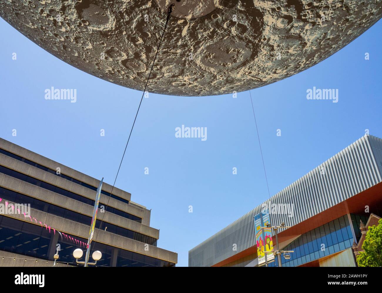 Museum of the Moon art installation by artist Luke Jerram 7 metre ...
