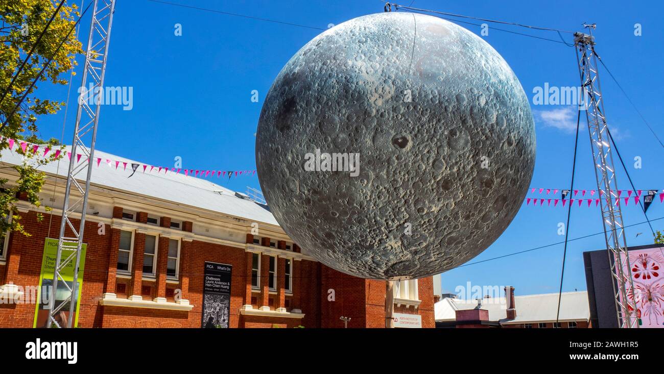 Museum of the Moon art installation by artist Luke Jerram 7 metre ...
